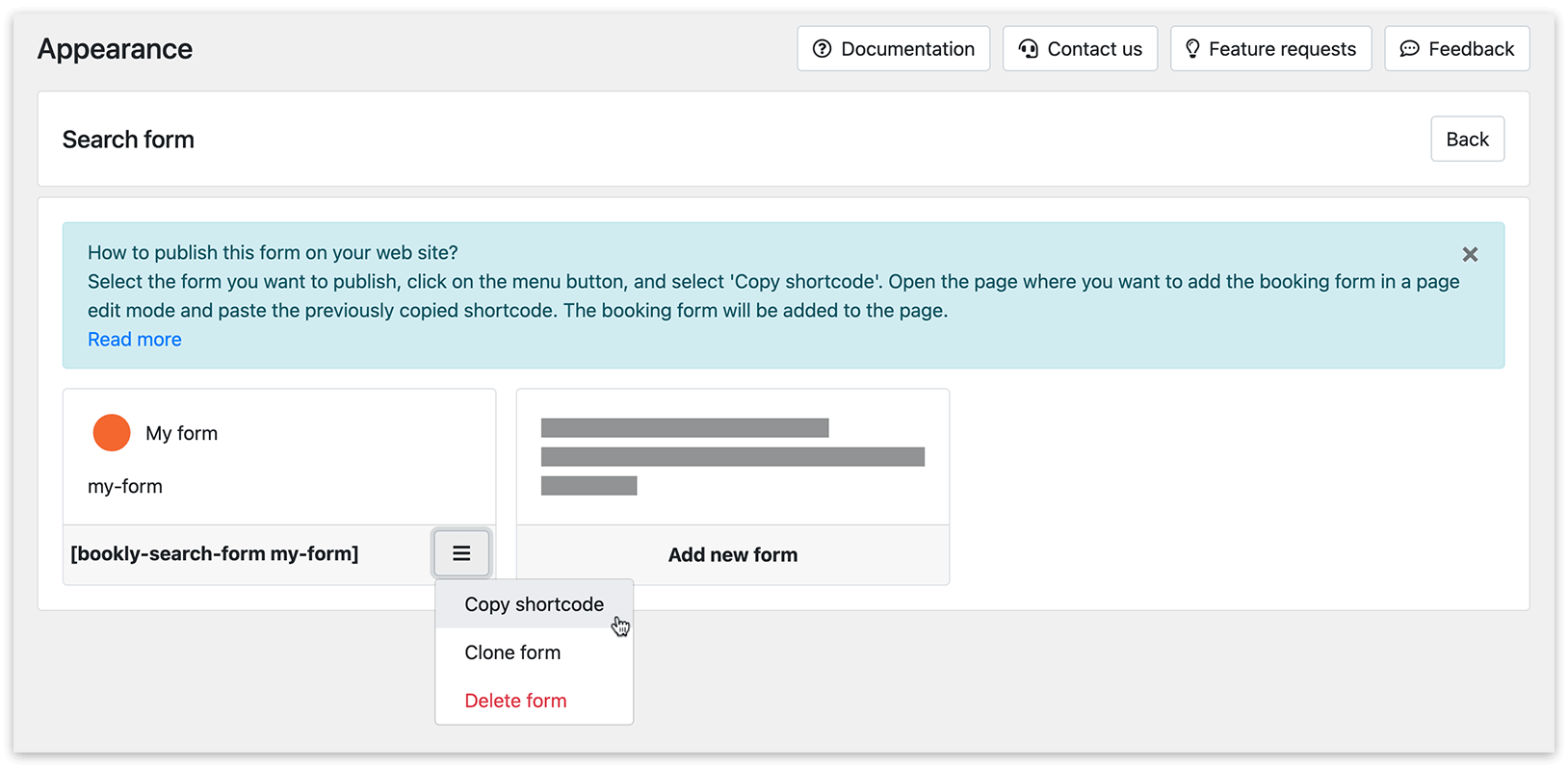 Modern booking forms – Bookly Help Center